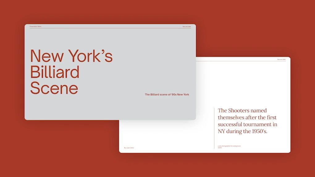 Billiard template | Pitch