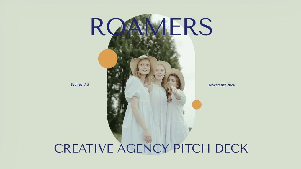 Creative Agency Pitch Deck Template | Pitch