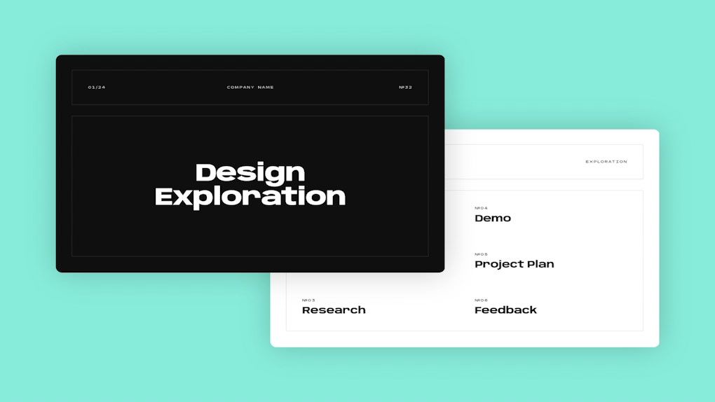 Free UX presentations | Customizable templates | Pitch